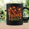Cute Turkey Thankful Thanksgiving Give Thanks Bro Toddler Coffee Mugs ...