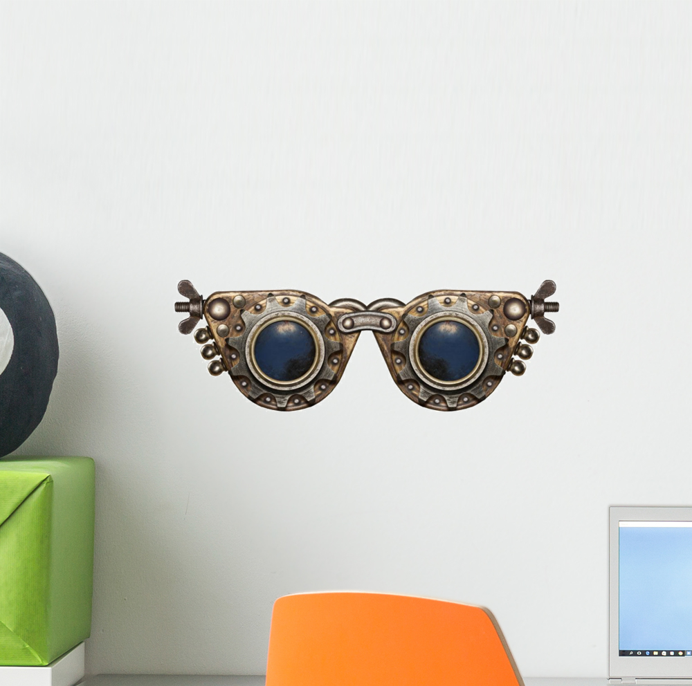 Steampunk Goggles Wall Decal Wallmonkeys Peel and Stick Decals for Boys ...