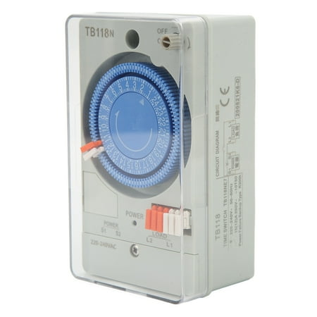 24 Hours Timer Switch, Anti Interference 220-240V Mechanical Timer ...
