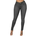 ASDFVBKG Women's Fashion Skinny Jeans Light Blue High Waisted Stretchy ...