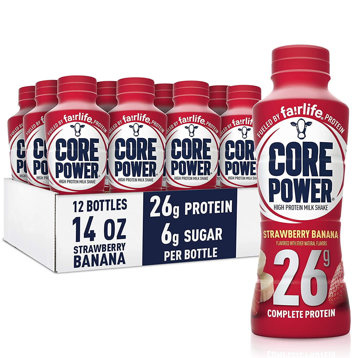 Fairlife Core Power 26g Protein Milk Shakes, Ready To Drink for Workout ...
