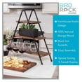 Drevy 3-Tier Serving Tray | Decor Display | Wood | Iron Serving ...