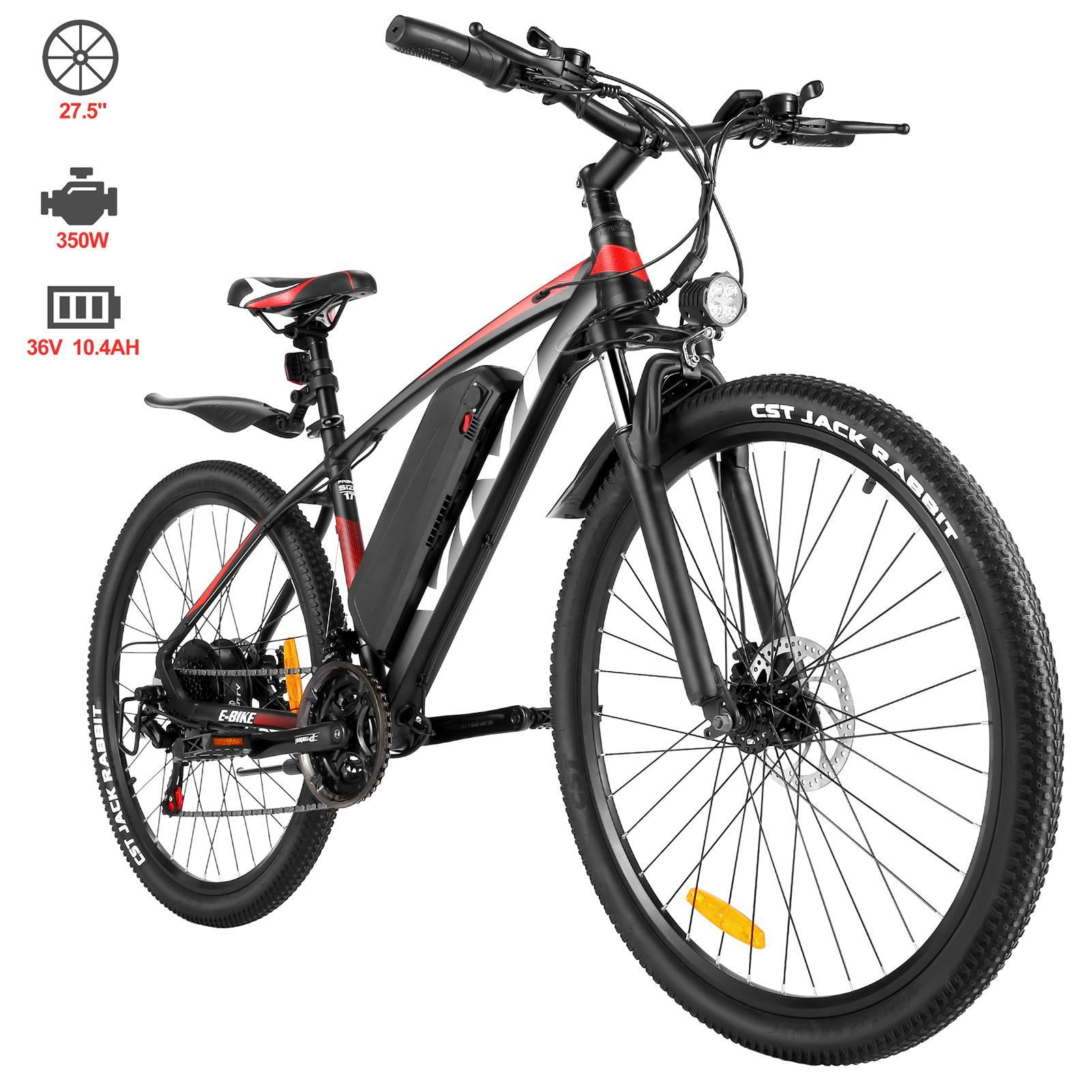 27.5" 36V 350W Electric City Bicycle Mountain e-Bike Removable Battery ...