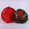1 Pcs Christmas Wreath Storage Bag, Garland Holiday Container Tear ...
