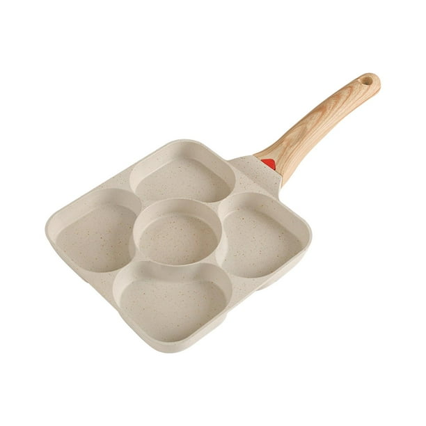 5 Cup Egg Frying Pan Breakfast Maker Nonstick Pan Multipurpose Mini ...