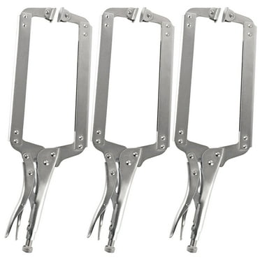 HyperTough 3 Piece Locking Plier Set with Quick Release Latch UW70031J ...