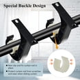 Ceiling Curtain Rod Bracket, 4 Pack Heavy Duty Curtain Rod Holders ...