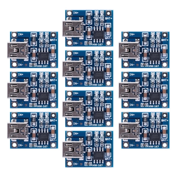 Peggybuy TP4056 Lithium Battery Charger Module Micro USB Portable ...