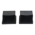 2Pcs 70x50mm Fitness Equipment Rectangle End Cap Rubber Gym Floor ...