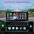Carpuride W903 Portable Wireless Carplay & Android Auto with Dash Cam ...
