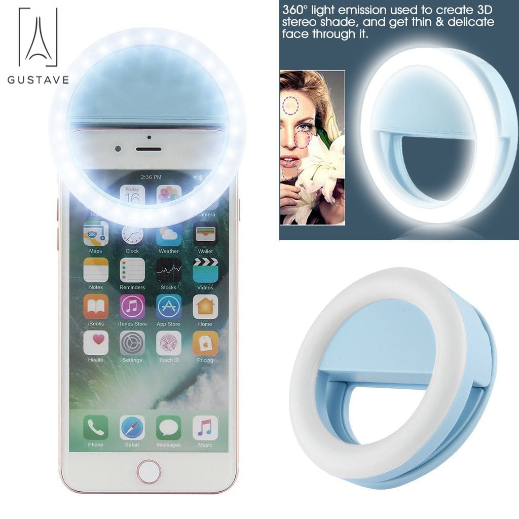 GustaveDesign Selfie Ring Light 36 LED Light Camera Photography Fill-in ...