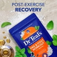 Dr Teal's Epsom Salt Magnesium Soak, Pre & Post Workout with Menthol, 3 ...