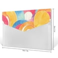 13×9.1in Accordion Folder Waterproof And Moist-Proof 6 Pocket ...