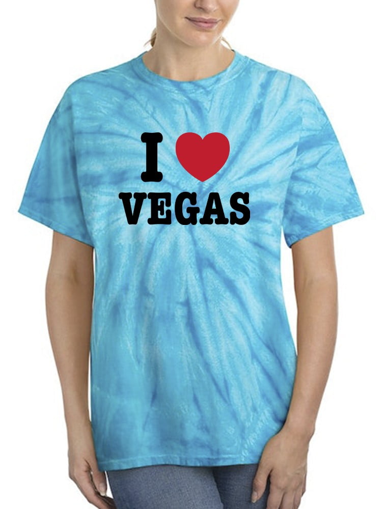 I Love Vegas Tie-Dye Cyclone Women -Smartprints Designs, Female Medium - Walmart.com