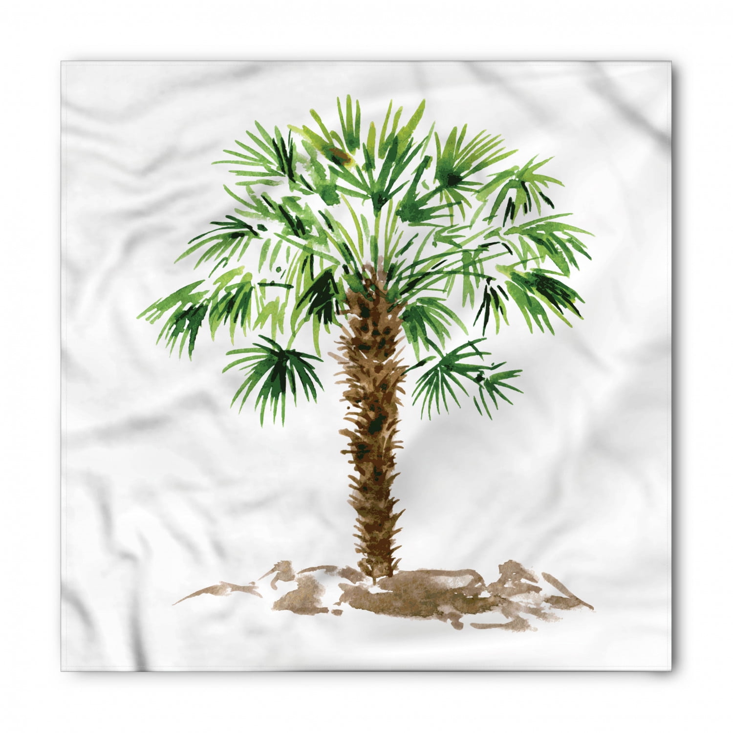 Tropical Bandana, Hawaiian Palm Tree, Unisex Head and Neck Tie, by ...