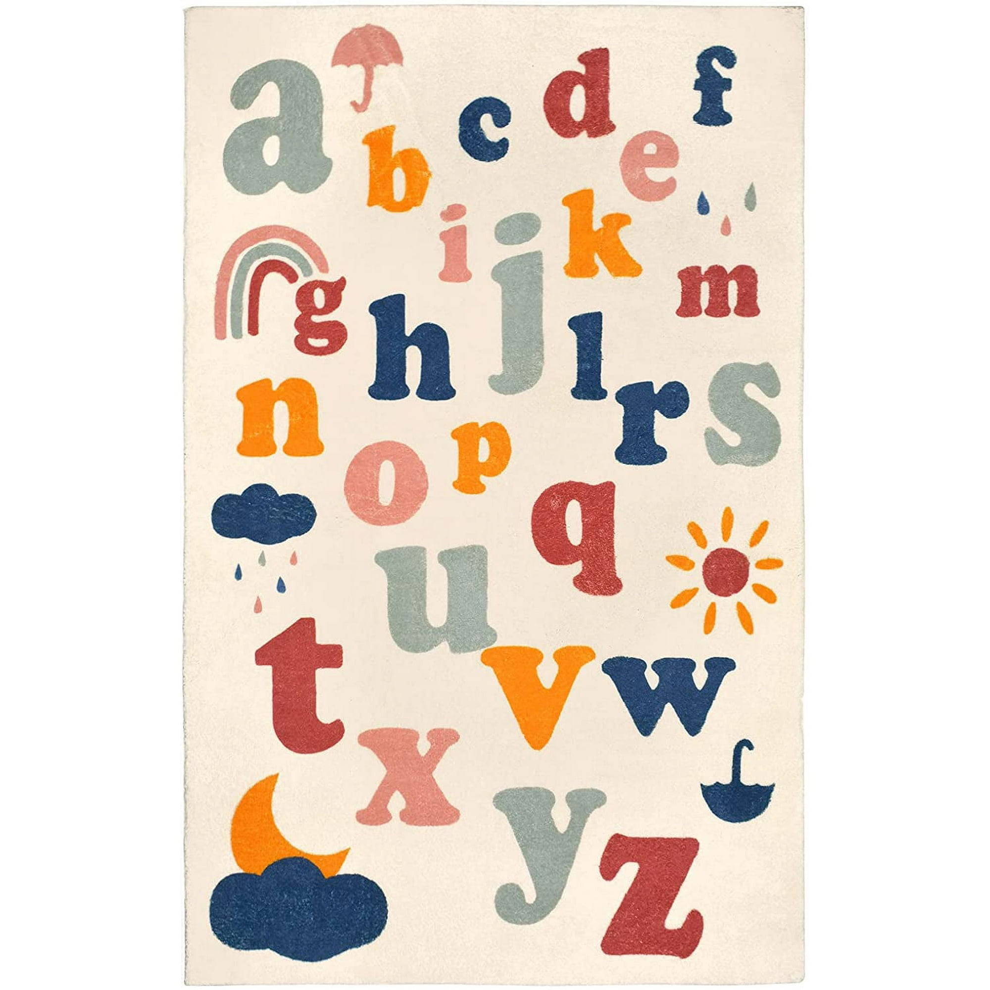 Click here for Lartppy Kids Play Mat fluffy Faux Wool Kids Rug 5.... prices