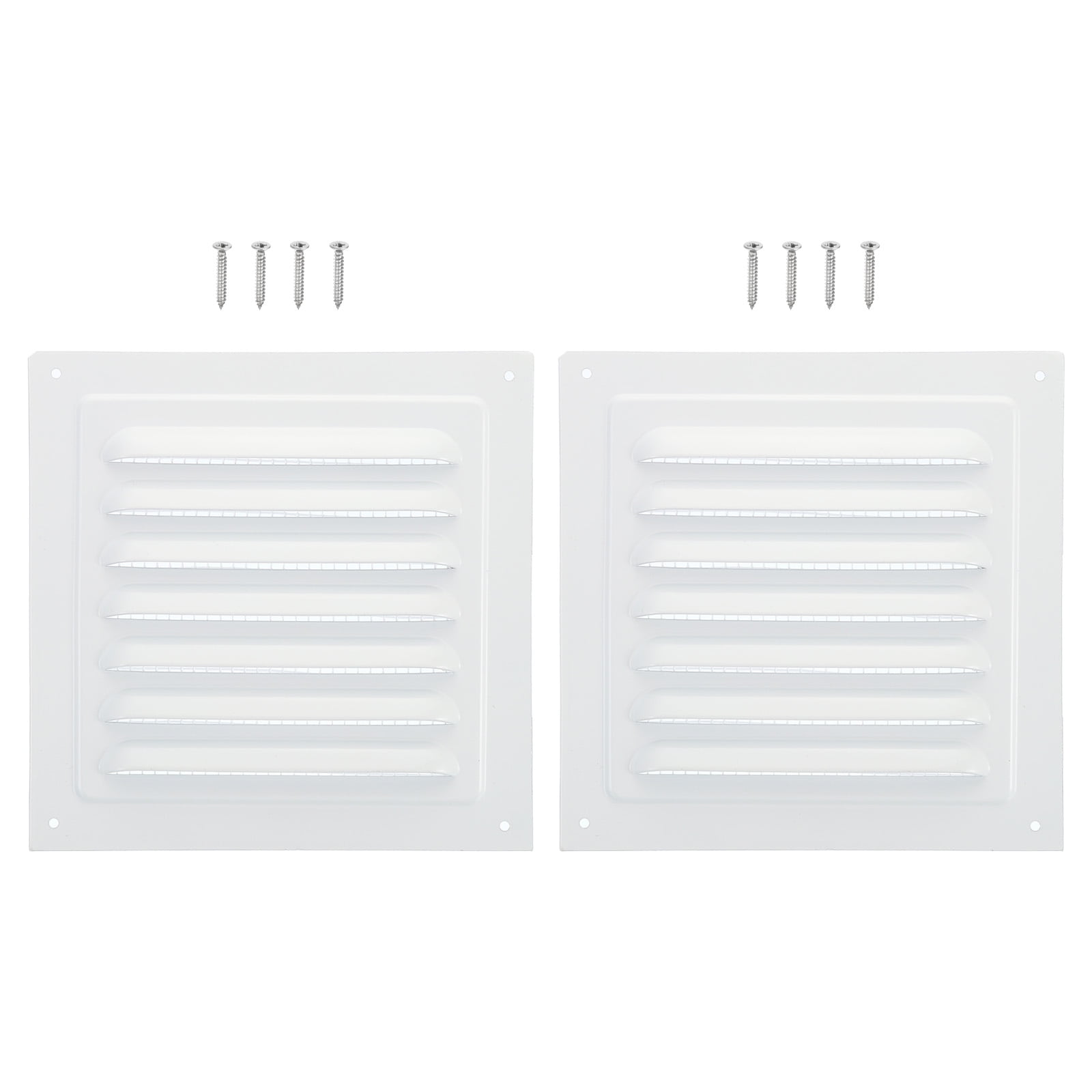 Click here for Unique Bargains 6x6 Aluminum Gable Vent  2 Pack Ex... prices