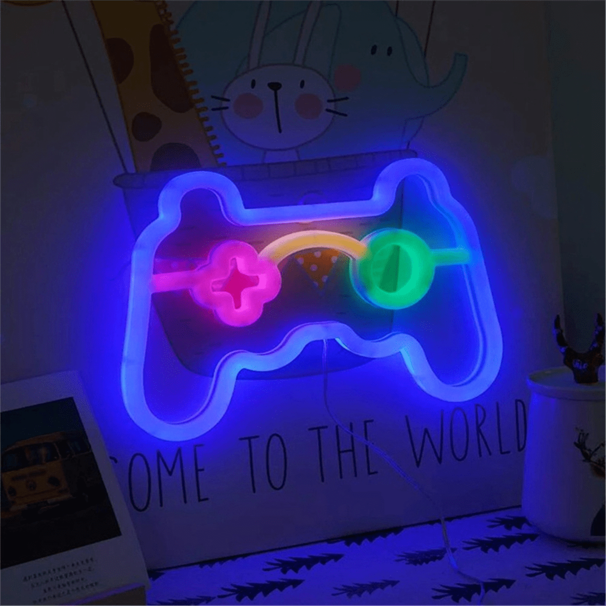 Click here for Unbranded Neon Sign Gamepad Neon Sign Led Neon Lig... prices