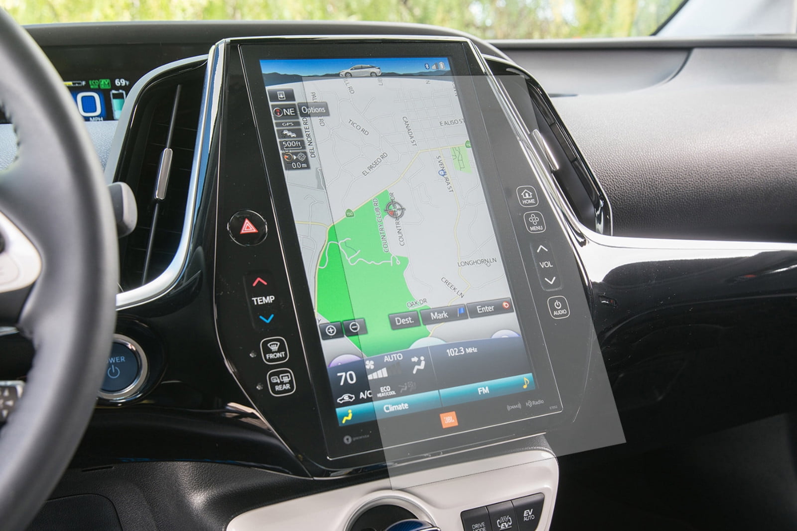 PcProfessional Screen Protector (Set of 2) for 2017 Toyota Prius Prius ...