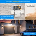 SANSI Solar LED Motion Sensor Security Lights 4 Heads 10W IP65 ...
