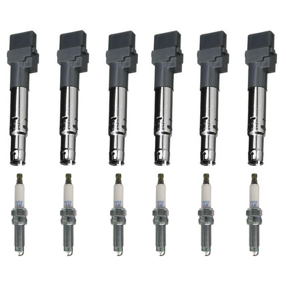 Direct Ignition Coil & Laser Iridium Spark Plugs For Range Rover 3.0L ...