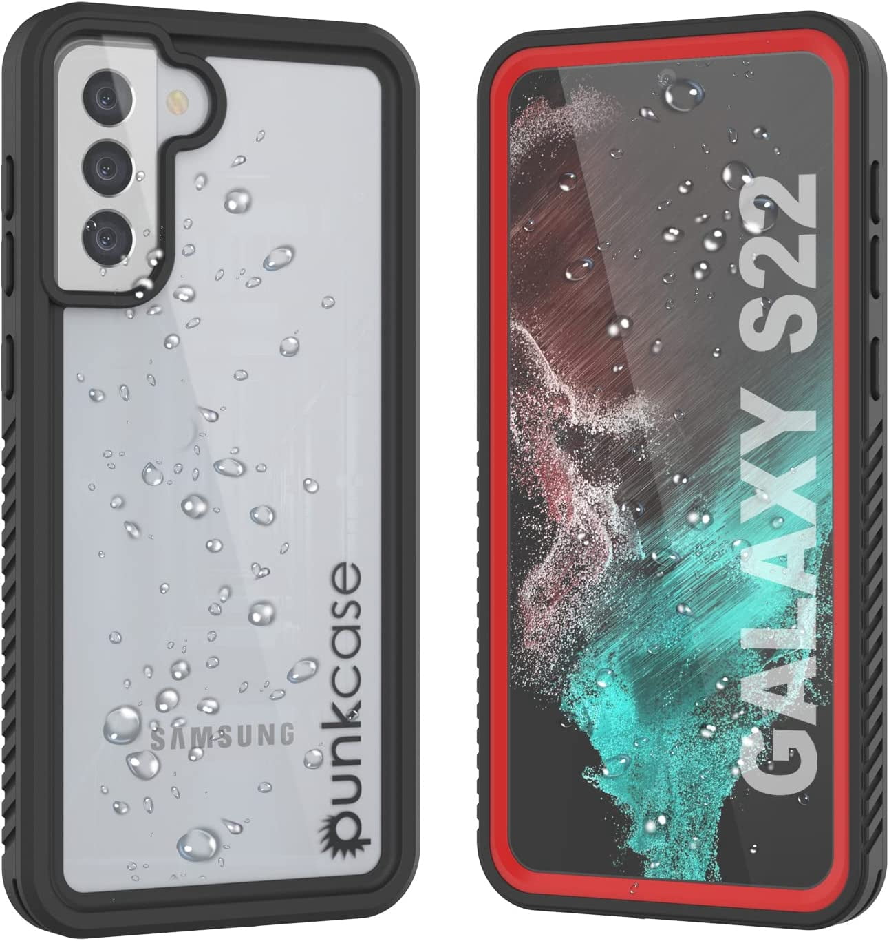 Punkcase Galaxy S22 Waterproof Case [Extreme Series] [Slim Fit] [IP68 ...