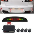 Wireless Car Auto Parktronic LED Parking Sensor with 4 Sensors Reverse ...