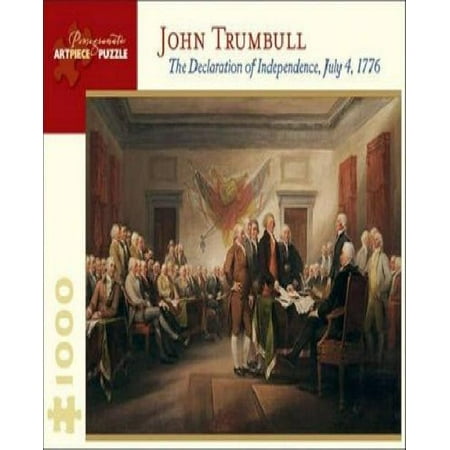 John Trumbull: The Declaration of Independence, July 4, 1776 1000 Piece ...
