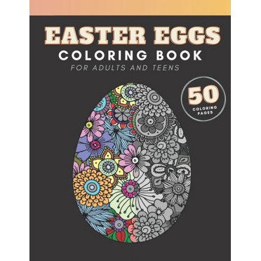 Coloring Book For Beginners Easter Coloring Book : Easter Coloring Book ...