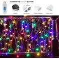 CHE-200 Led Hanging Indoor Curtain String Lights Outdoor Waterproof, 6. ...