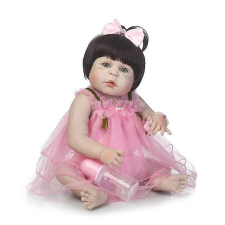 Lifelike Reborn Baby Real Gentle Touch Doll Full Vinyl Silicone So ...