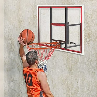 RAMGOAL Indoor Mini Basketball Hoop and Ball, Adjustable, Wall-Mounted ...