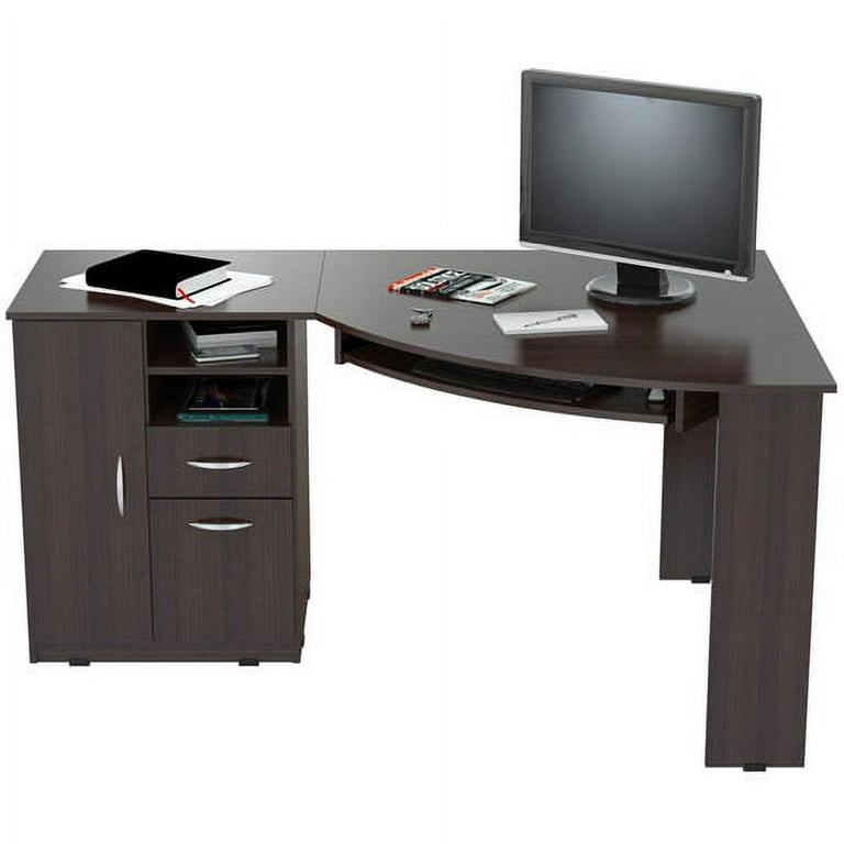 Inval l shaped computer desk store