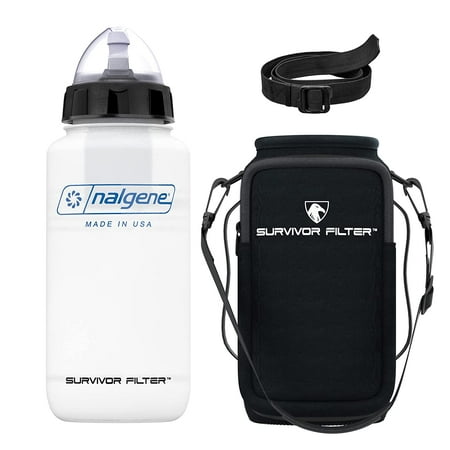 Survivor Filter - Nalgene Active All-Terrain Filtered Water Bottle ...