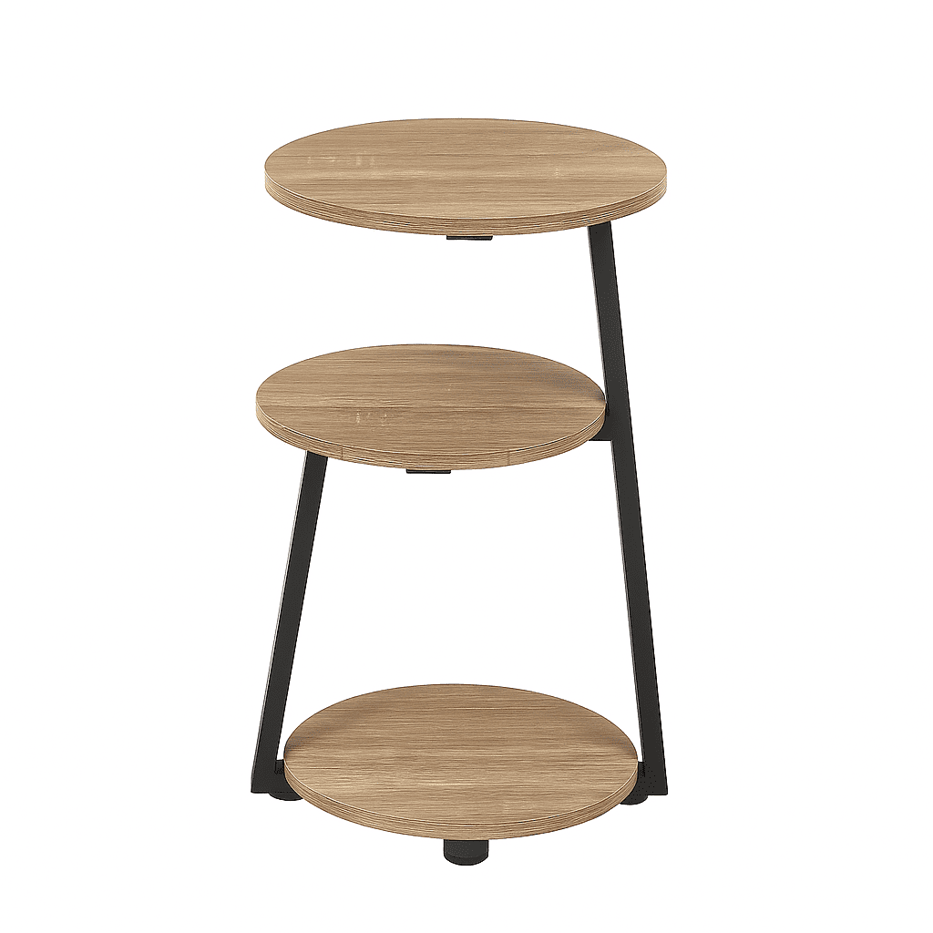 Click here for Homegar Round Side End Table  3-Tier Small Bedside... prices