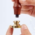 1pc DIY Scrapbook Brass Wax Seal Stamp Head Shell Golden 25x14mm ...