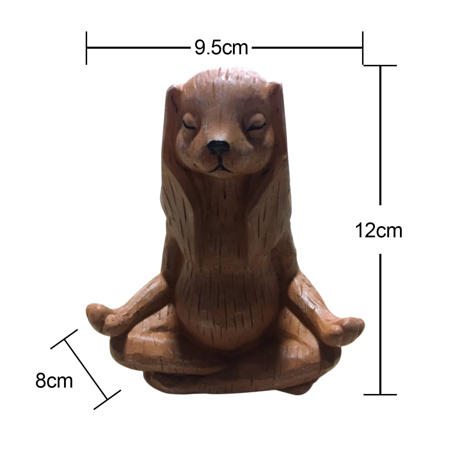 Buy Cheers.US Meditation Zen Rabbit Statue,Indoor/Outdoor Long-Eared ...