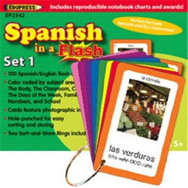 Spanish Phrases Flash Cards (1000 cards) : a QuickStudy Reference Tool ...