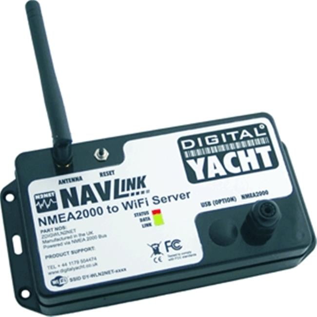 Digital Yacht ZDIGWLN2NET Navlink NMEA 200 Wireless Data Server ...
