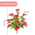 Calla Lily Artificial Flowers Faux Silk Flower Bouquet for Home Decor ...
