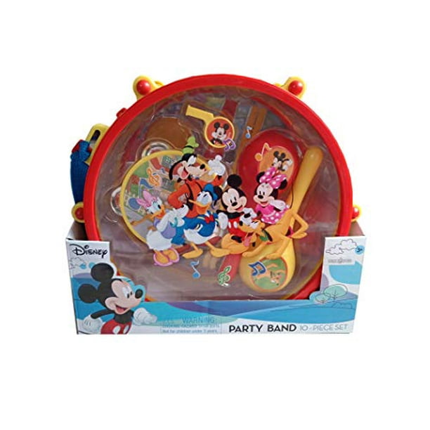 Disney Mickey Mouse Clubhouse Mickey's Party Band 10 Piece Set Music ...