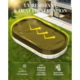 10x16 ft Oval Pool Covers for Above Ground Pools, Thicker Solar Pool ...