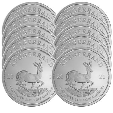 2022 South Africa 1/10 oz Gold Krugerrand BU, Minted by South African Mint, Inspired by History ...