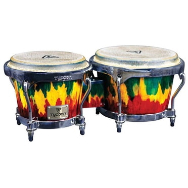Tycoon Percussion Supremo Series Bongos Broad Leaf Acacia 7 & 8-1/2 ...