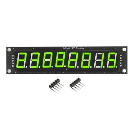 LED Segment Display Module, Accurate Wiring Individual Control 8 Digit ...