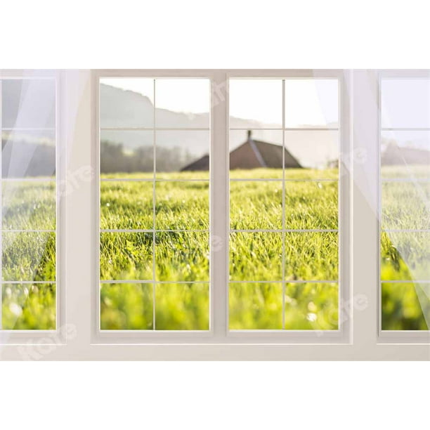 Kate 6.5x6.5ft Spring Window Scenery Backdrops for Photography White ...