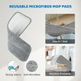 Sugarday Microfiber Spray Mop, Floor Cleaning Mop with 4 Washable Pads ...