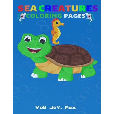 World Ocean animal coloring book: Ocean Sea Animal Life Under the Sea ...