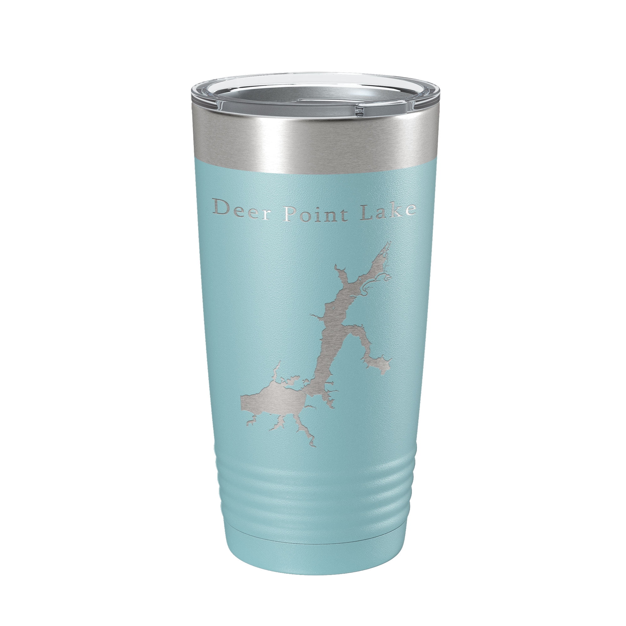 Deer Point Lake Map Tumbler Travel Mug Insulated Laser Engraved Coffee ...