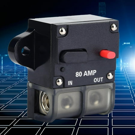 Car Audio Power Fuses Holder Car Audio Fuse Block Manual Reset Fuse ...